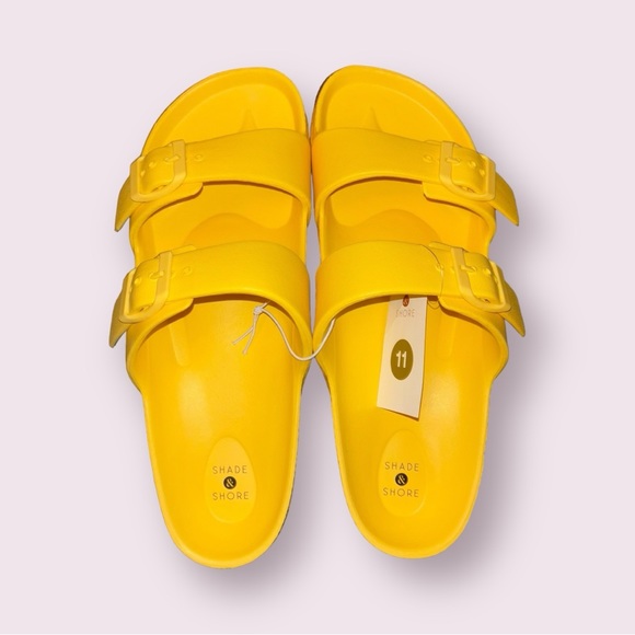 Shade & Shore | Shoes | Shade And Shore Neida Two Band Slide Sandals ...